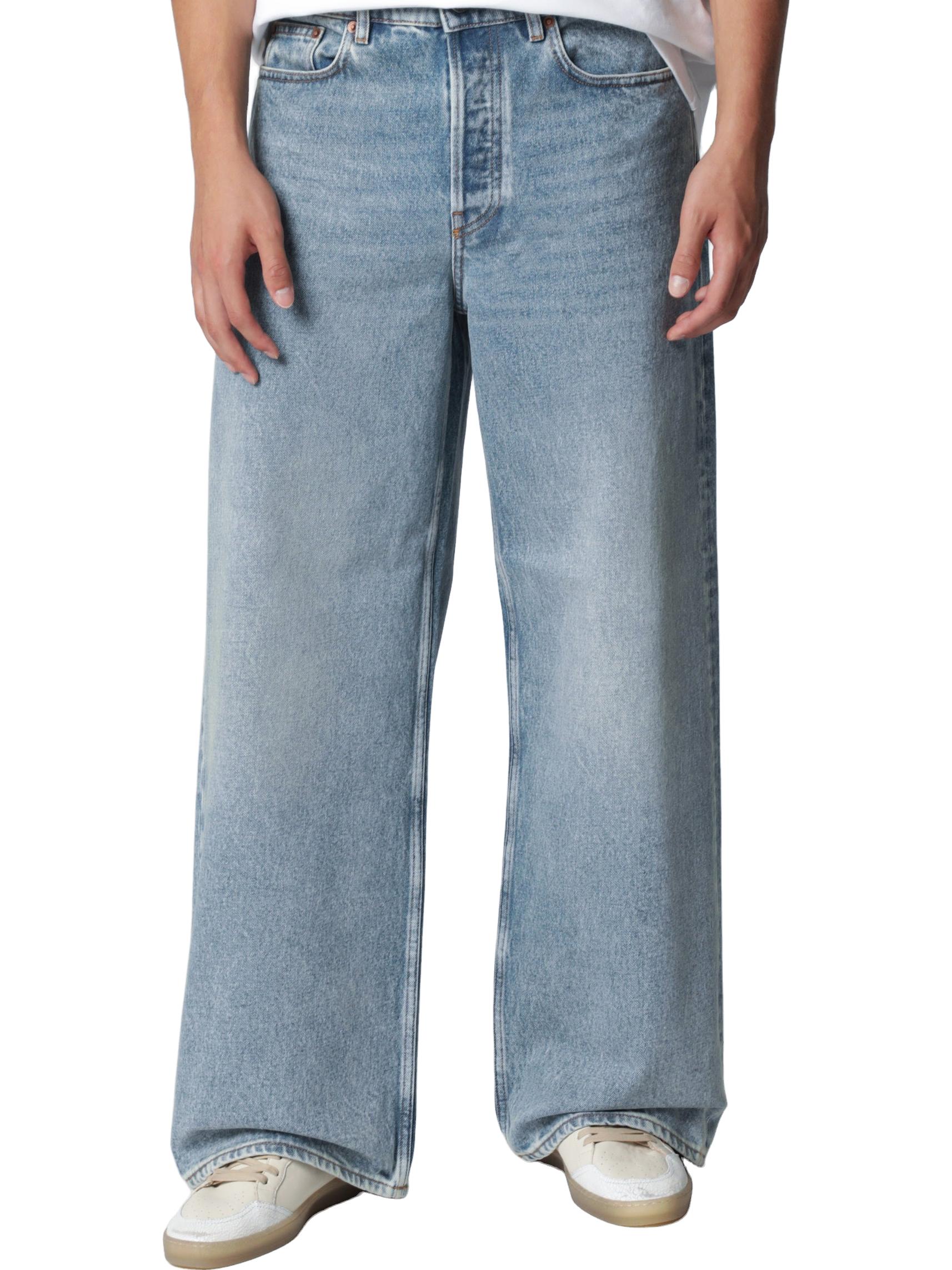 GOLDEN GOOSE Golden Goose Wide Leg Light Wash Jeans