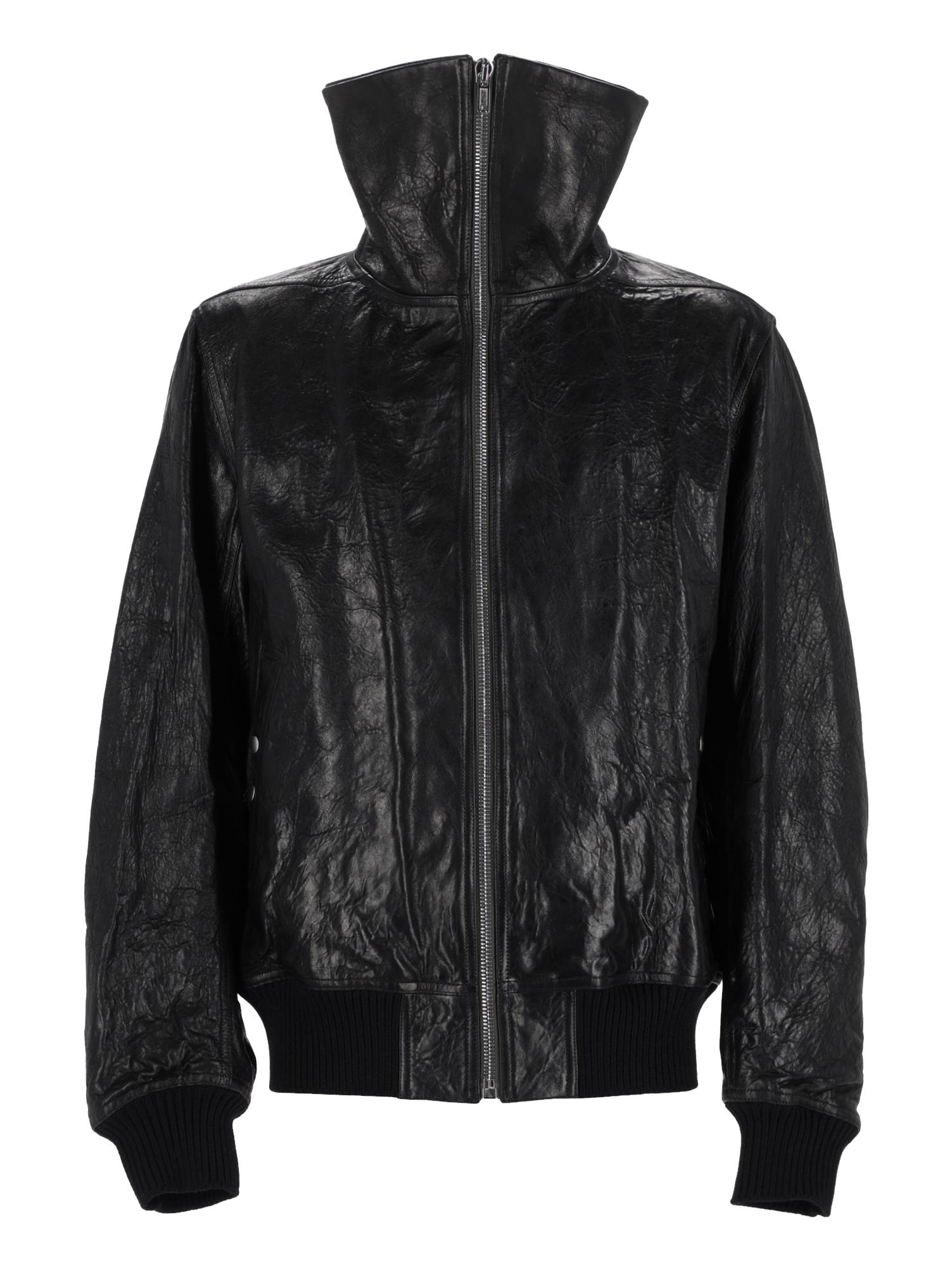 RICK OWENS Rick Owens Dracuflight Leather Jacket