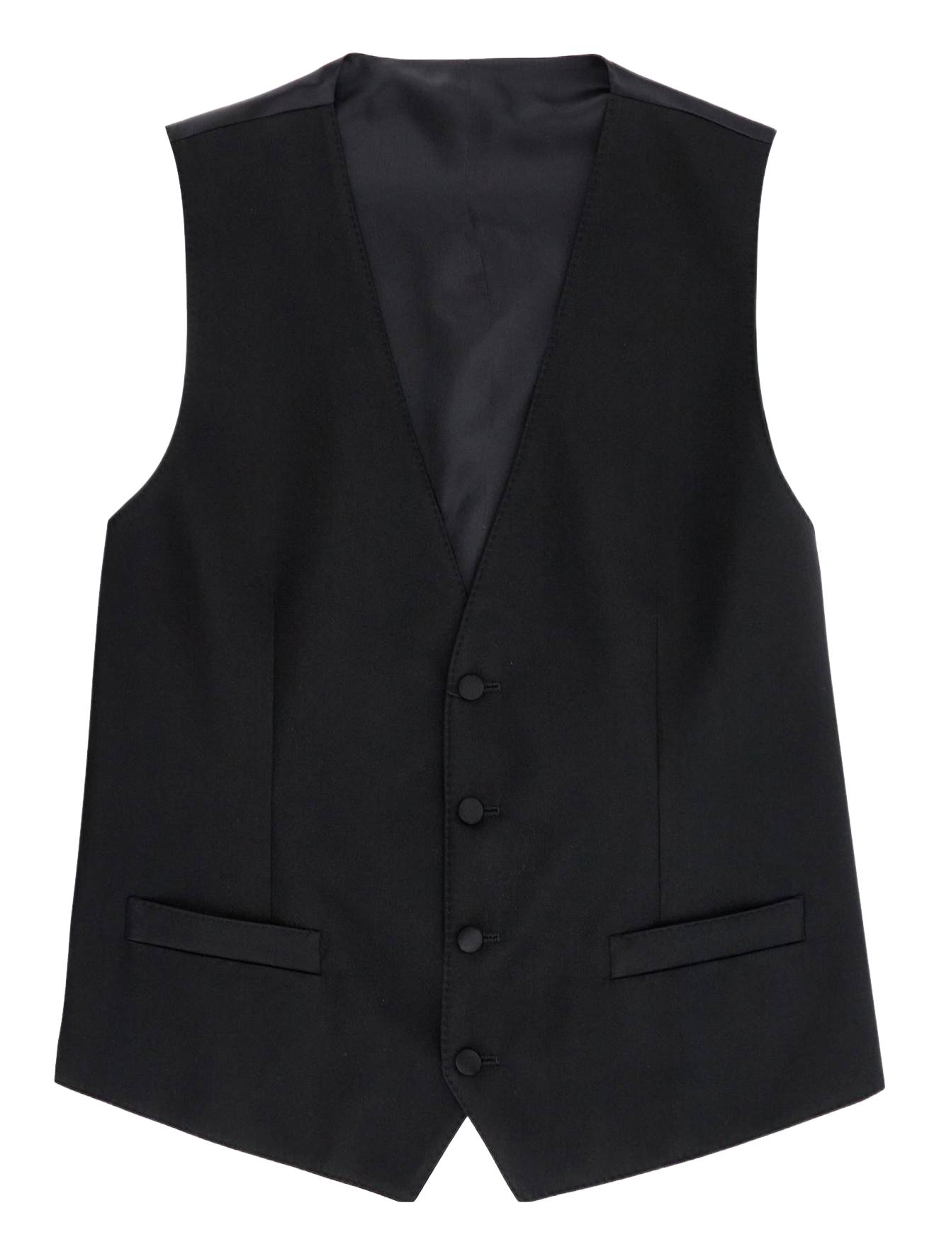 DOLCE & GABBANA Dolce & Gabbana Single-Breasted V-Neck Gilet