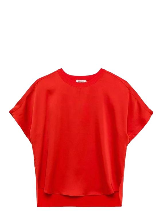 SIMKHAI Jonathan Simkhai Addy Knit-Panel T-Shirt