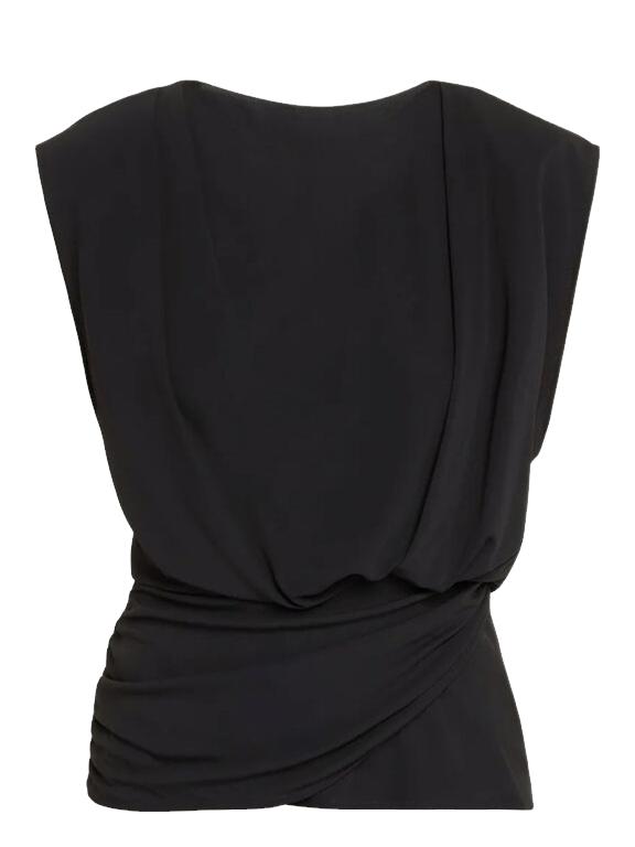 LORO PIANA Loro Piana Alida Bead-Embellished Pleated Wrap Skirt