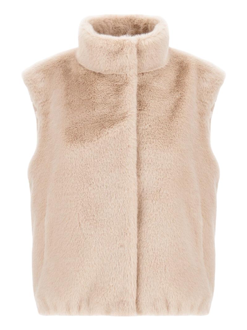 HERNO Herno Sleeveless Faux Fur Vest