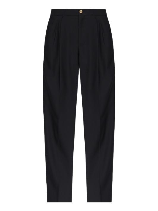 DOLCE & GABBANA Dolce & Gabbana Pleated Wool Trousers