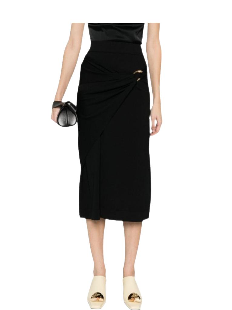 JIL SANDER Jil Sander High-Waisted Virgin Wool Skirt