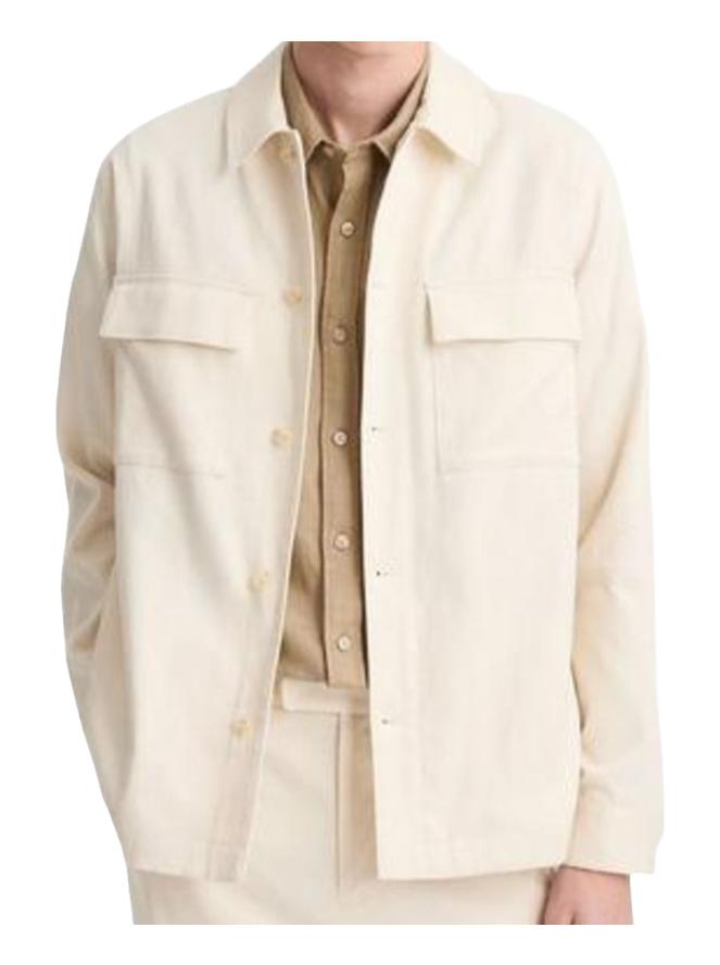 VINCE Vince Collared Long-Sleeved Casual Jacket