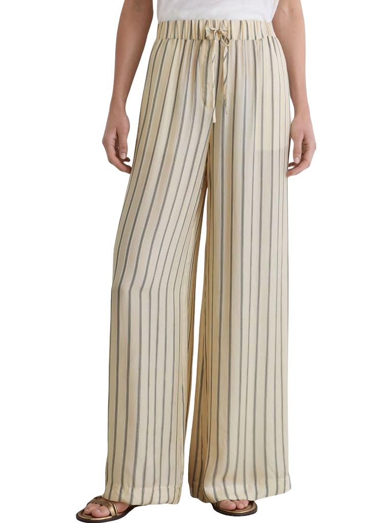 REISS Reiss Minnie Wide Leg Stripe Pants