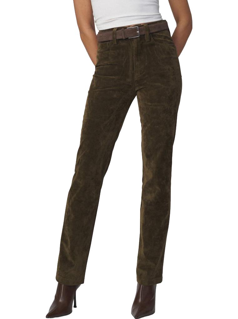 JOE'SJEANS Joe's Margot High Waist Slim Faux Suede Jeans