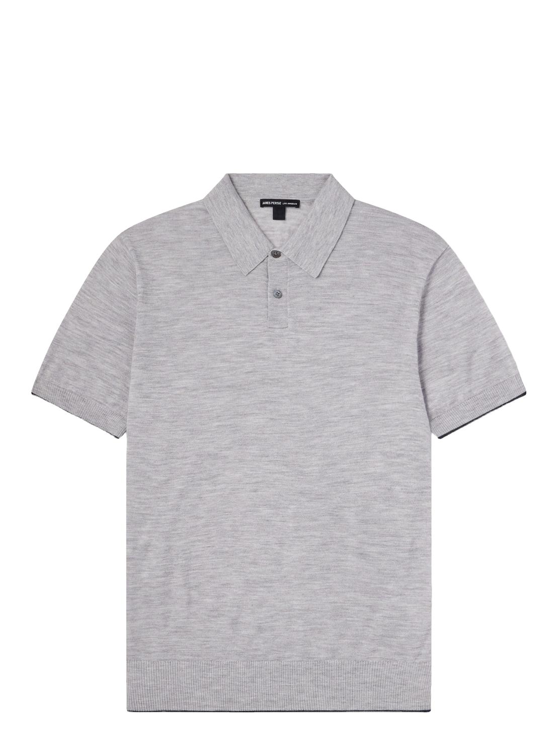 JAMES PERSE James Perse - Cashmere Polo Shirt - Men - Gray - 1
