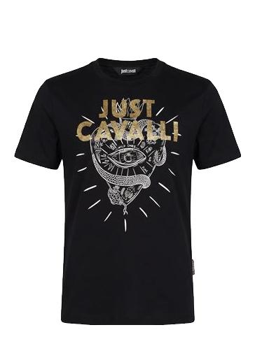 JUST CAVALLI JUST CAVALLI Cotton Logo Print T-Shirt