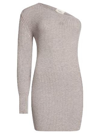 VICOLO VICOLO Ribbed Knit Mini Dress