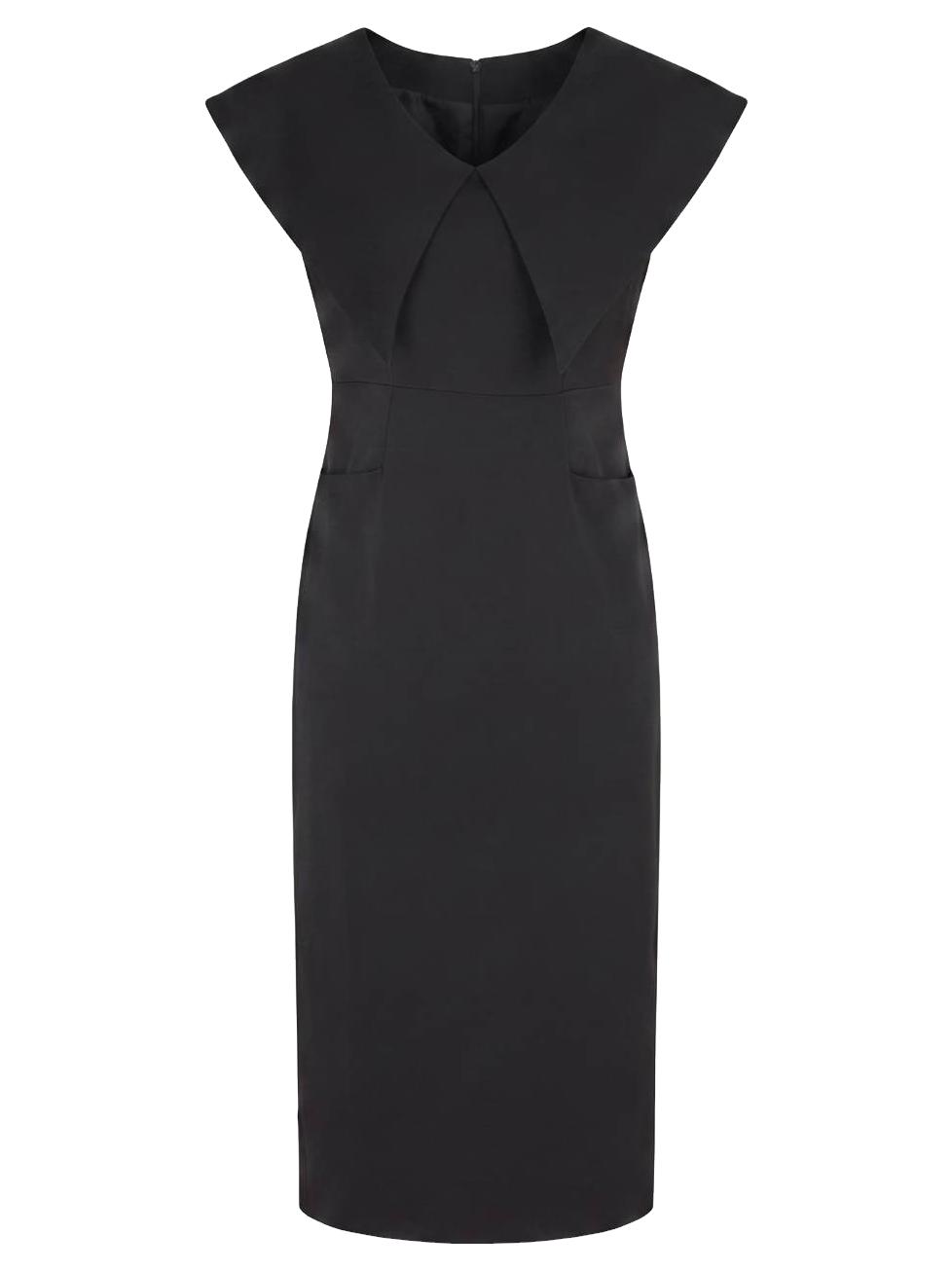 CHIARA BONI LA PETITE ROBE bahir square neck belted midi dress