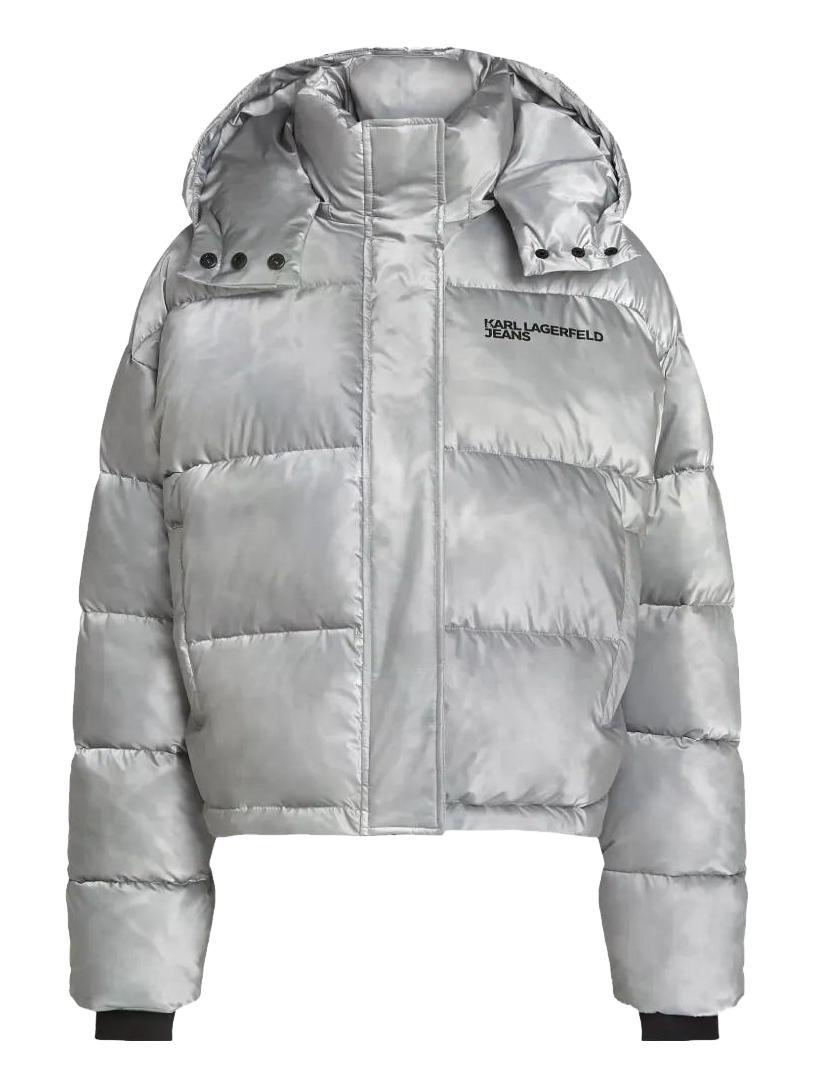 KARL LAGERFELD Karl Lagerfeld Jeans Cropped Puffer Jacket