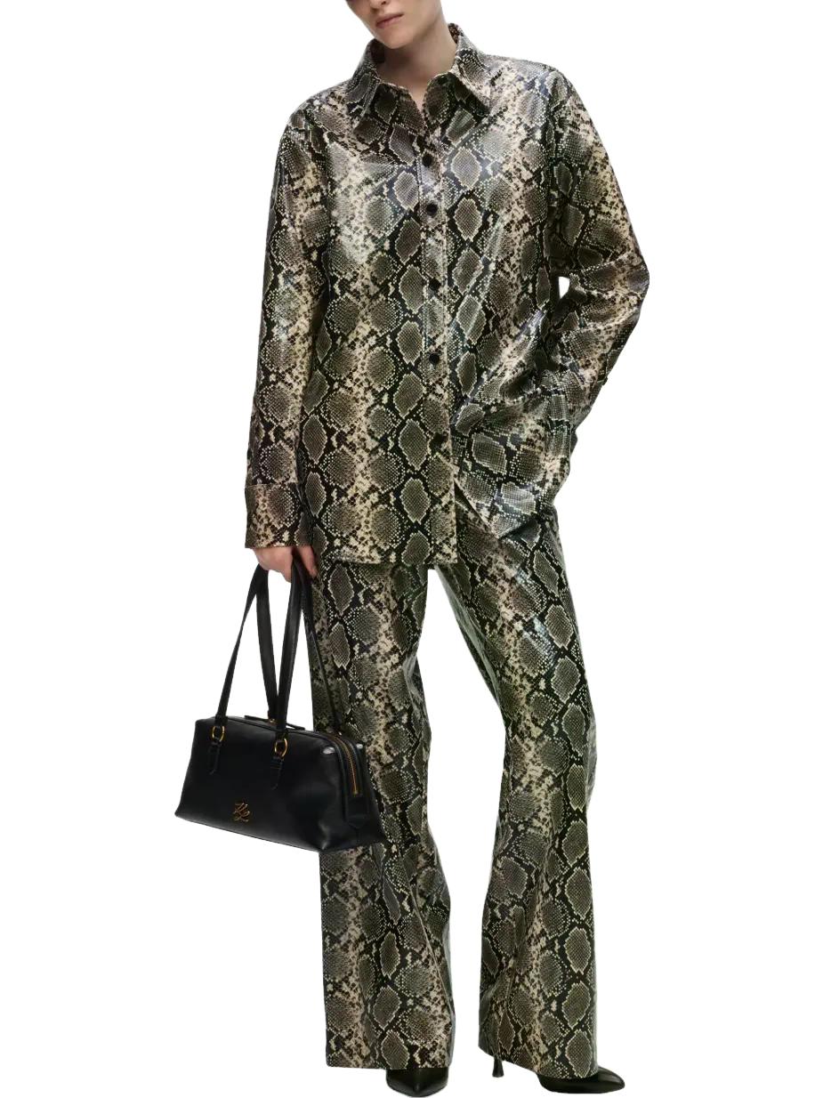 KARL LAGERFELD Karl Lagerfeld K/Autograph Elongated Bowling Bag