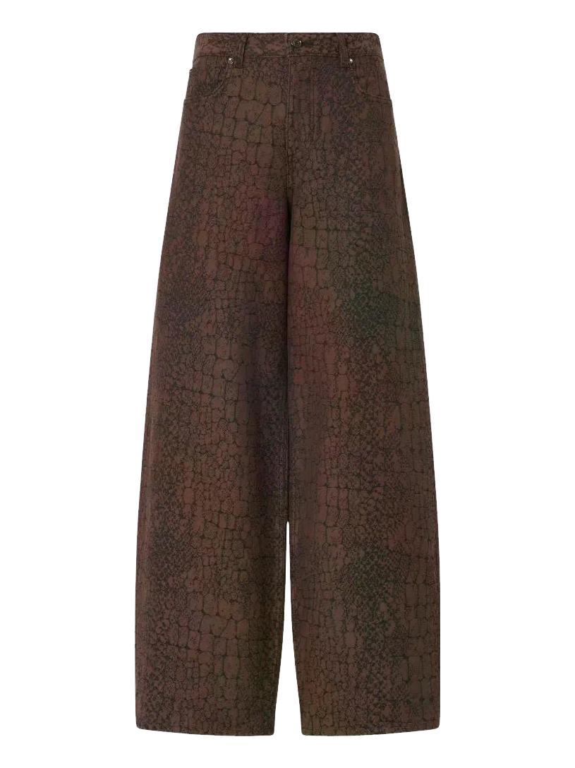 LIU JO LIU JO Balloon Jacquard Trousers