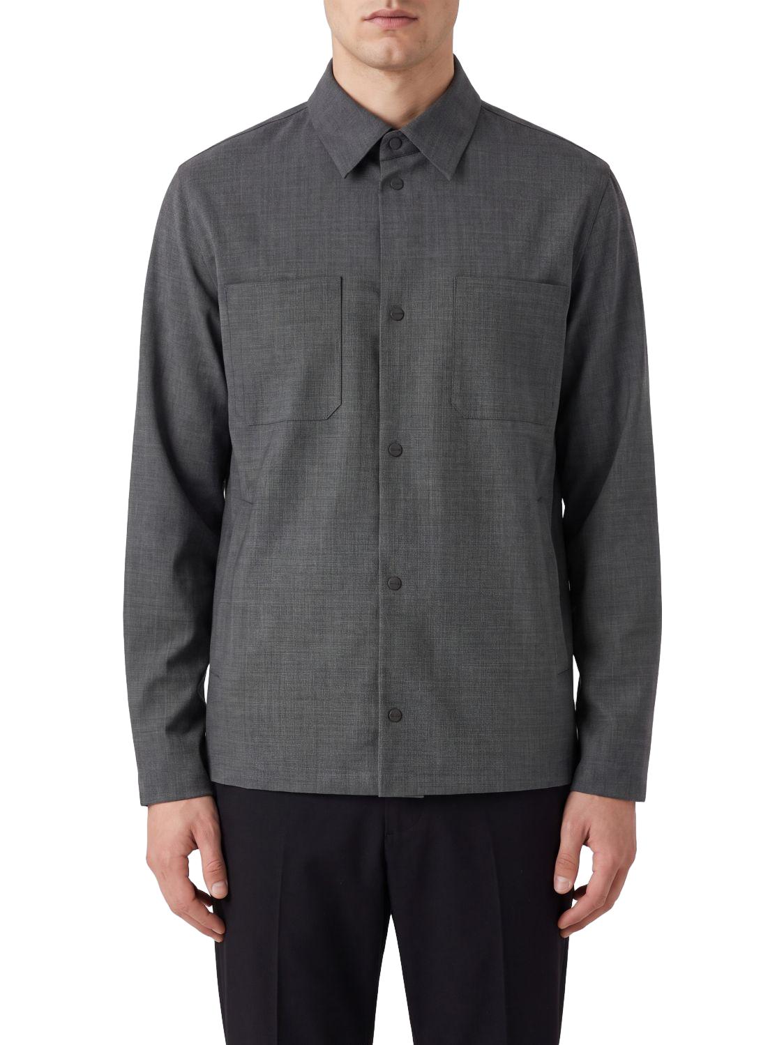 HERNO Herno Textured Jacket with Classic Collar