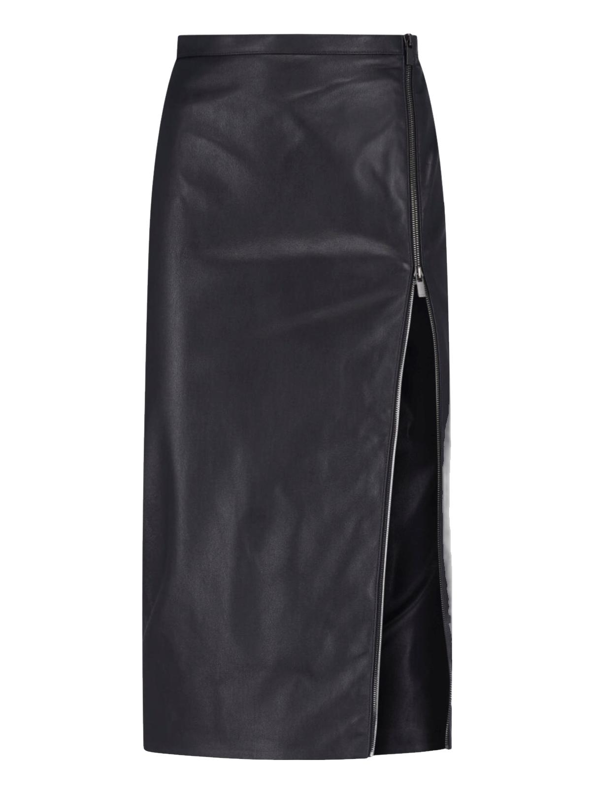 MAX MARA Gucci Lambskin Midi Skirt