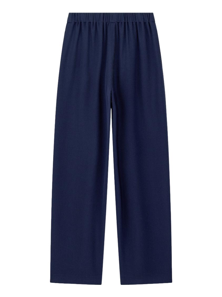EMPORIO ARMANI Emporio Armani Crepe Gabardine Wide Leg Pants