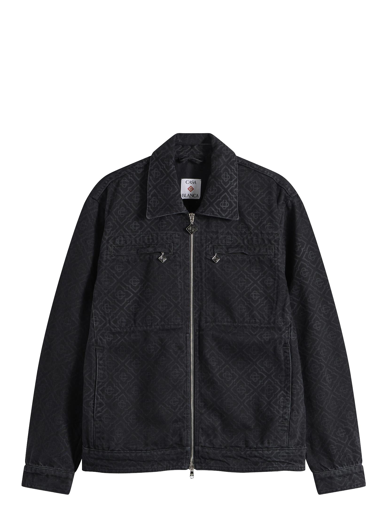 CASABLANCA Monogram Denim Jacket