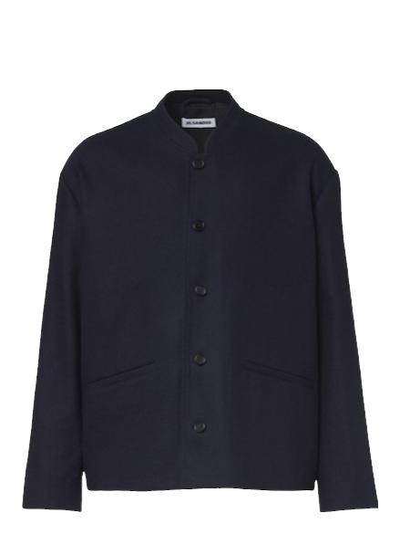 JIL SANDER Jil Sander Button-Front Long-Sleeve Jacket