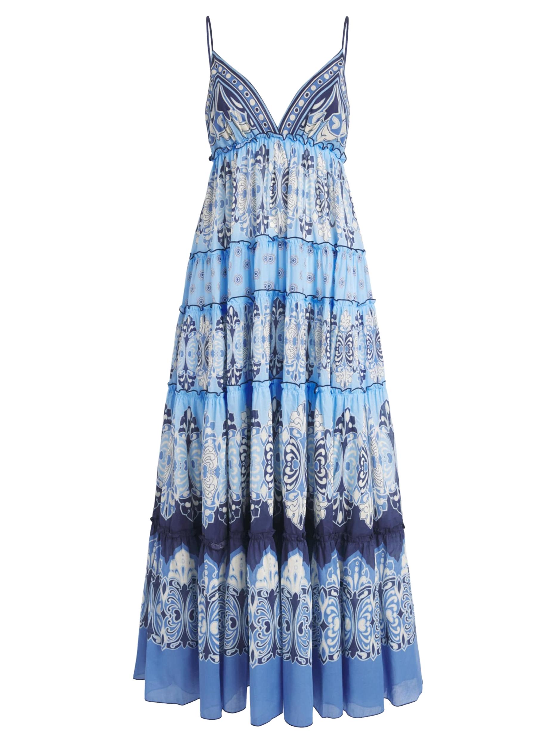 LA DOUBLEJ La Doublej Cotton Printed Maxi Dress