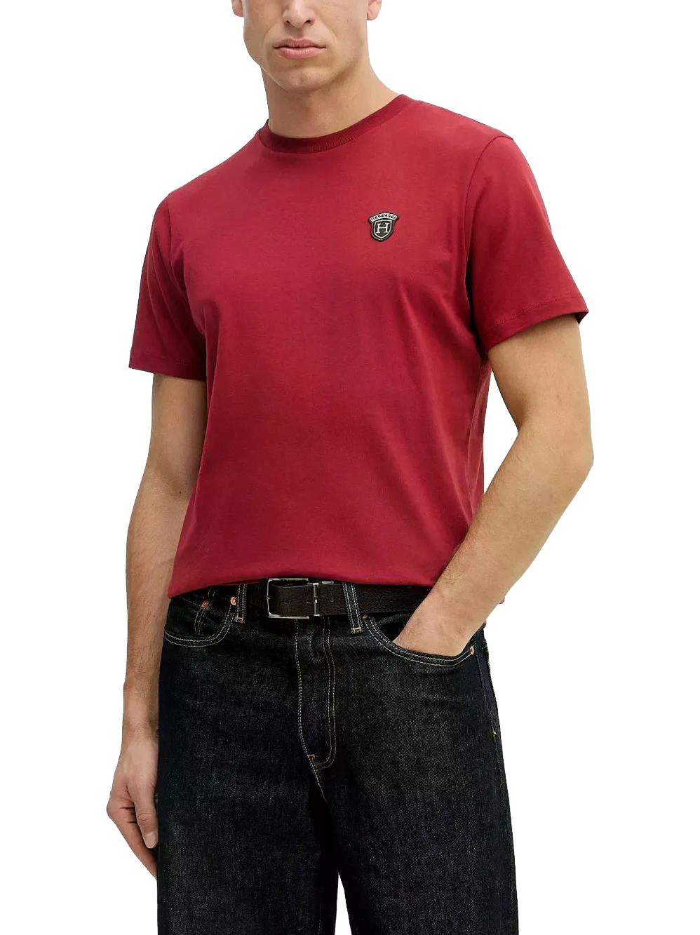 HACKETT logo-patch t-shirt