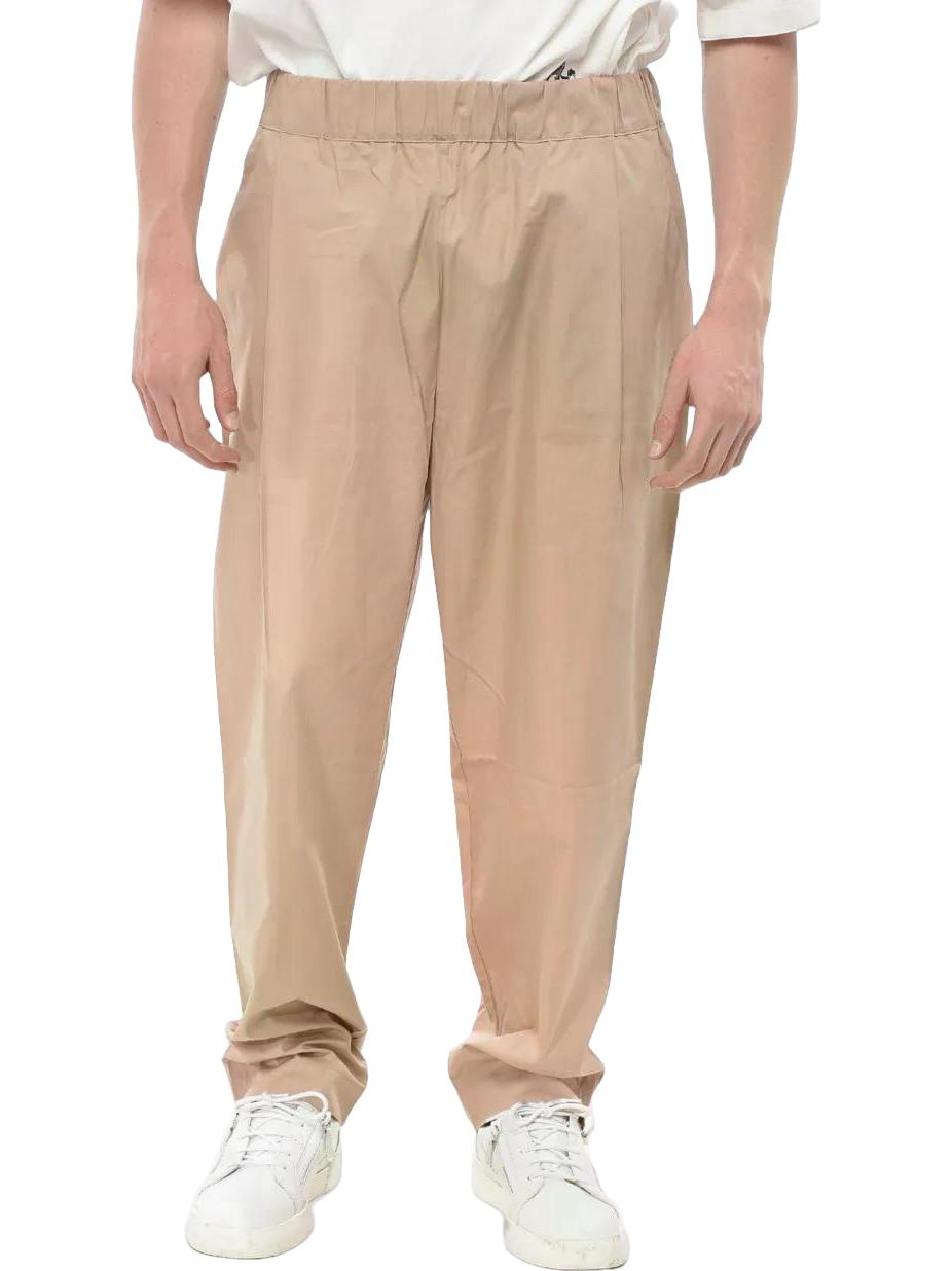LANEUS Laneus Pleated Tapered Trousers