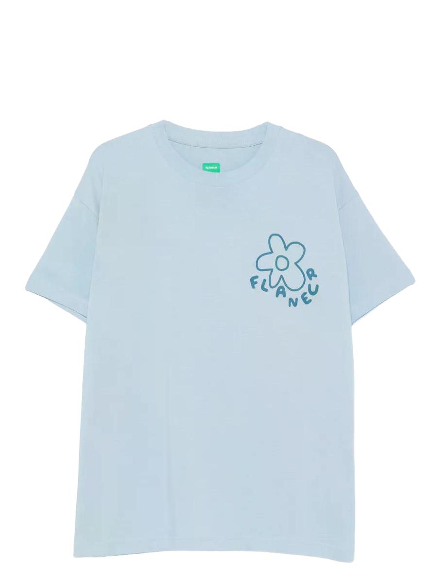 FLANEUR blossom graphic-print t-shirt