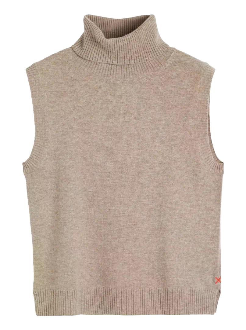 CHINTI & PARKER Chinti & Parker High-Neck Sleeveless Sweater