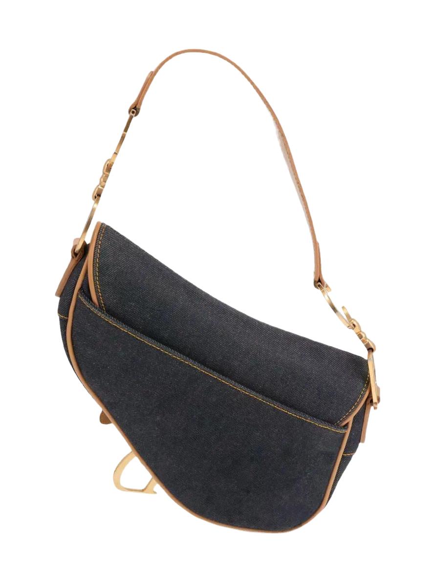 DIOR Denim Patch D-Light Satchel