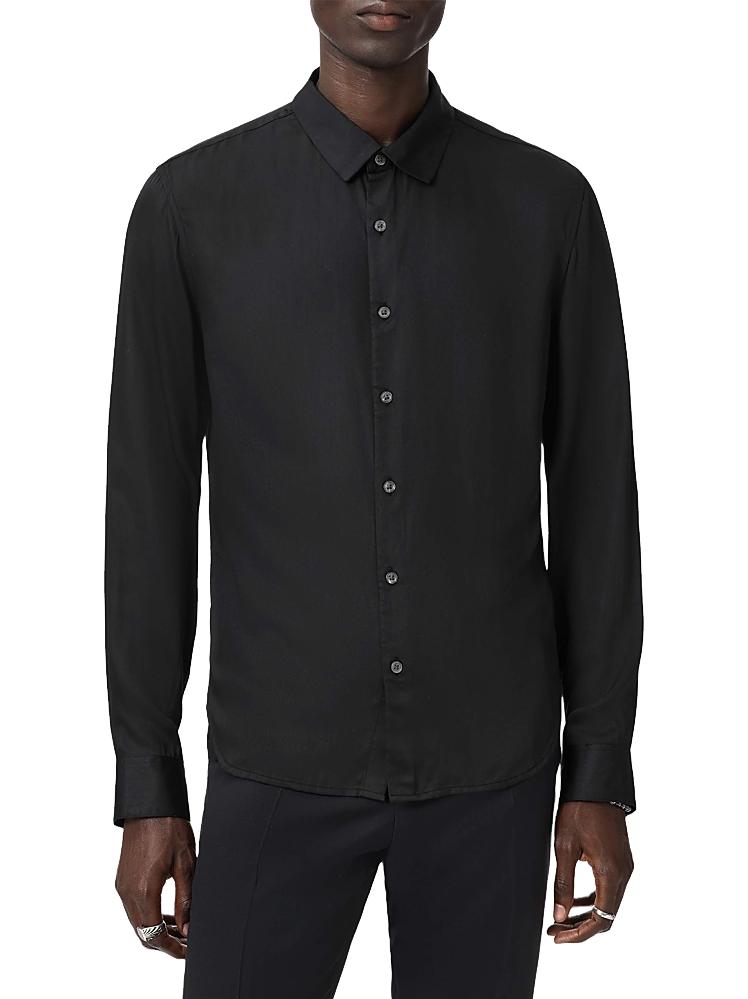 JOHN VARVATOS ross long sleeve button front shirt