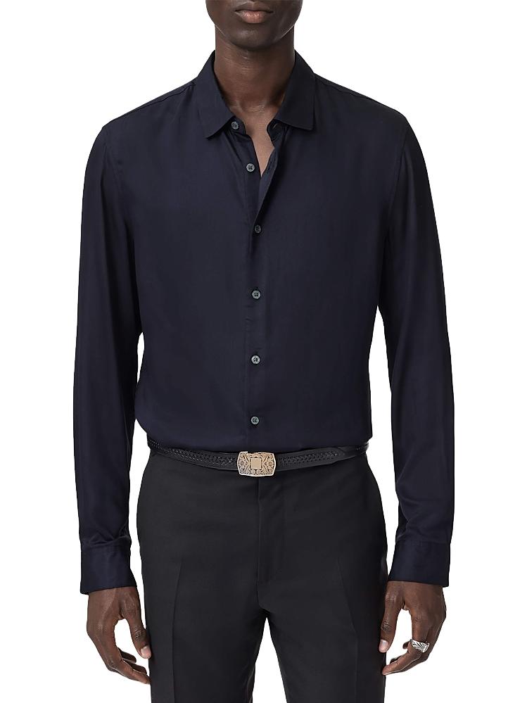 JOHN VARVATOS ross long sleeve button front shirt