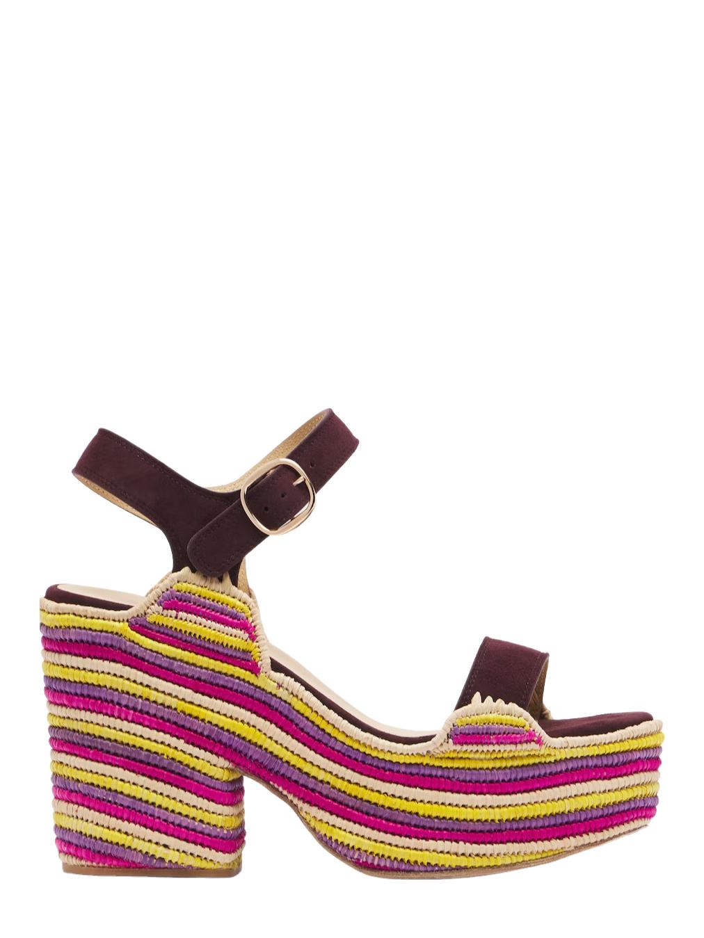 DOLCE & GABBANA Striped Wide-Leg Pants