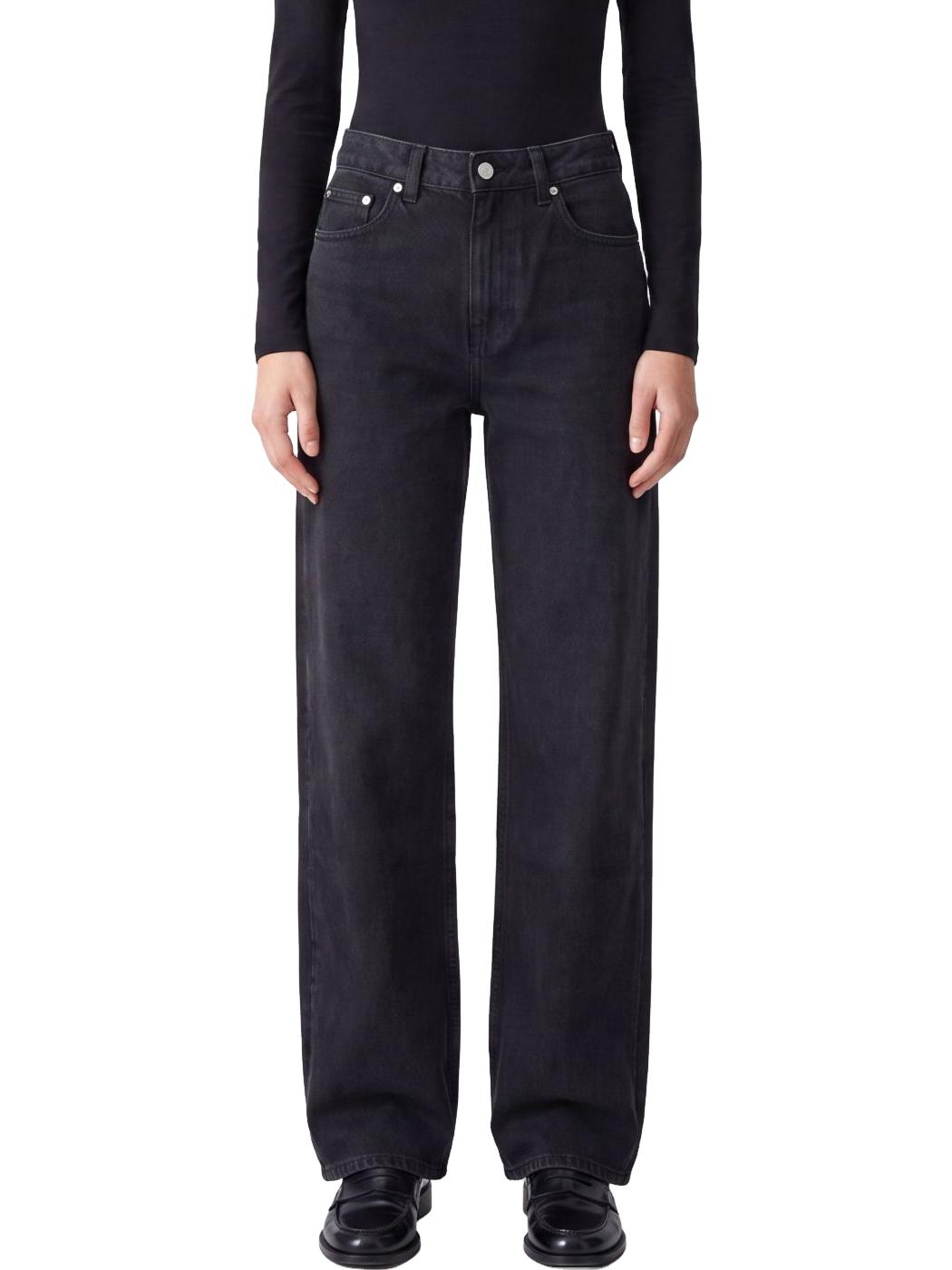 OUR LEGACY Our Legacy Wata-Cut High-Waisted Wide-Leg Jeans