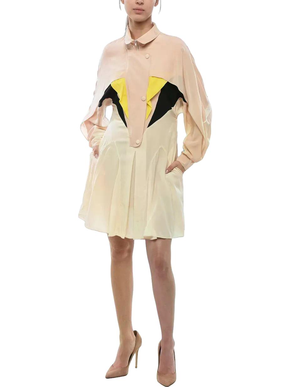 STELLA MCCARTNEY Stella McCartney Margot Contrast Detail Mini Dress