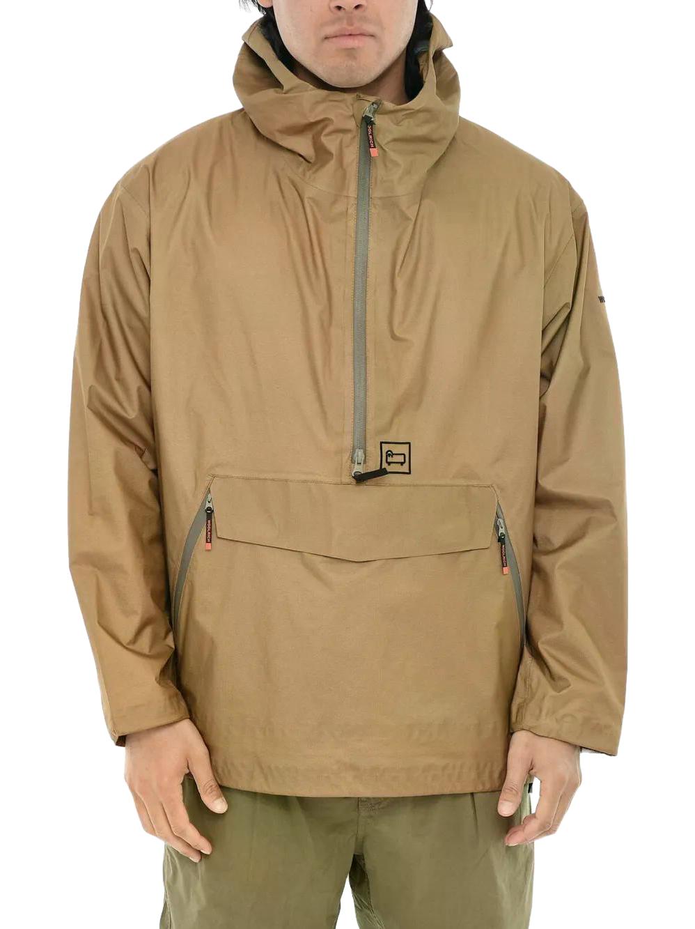 WOOLRICH Woolrich Half-Zip Hooded Jacket