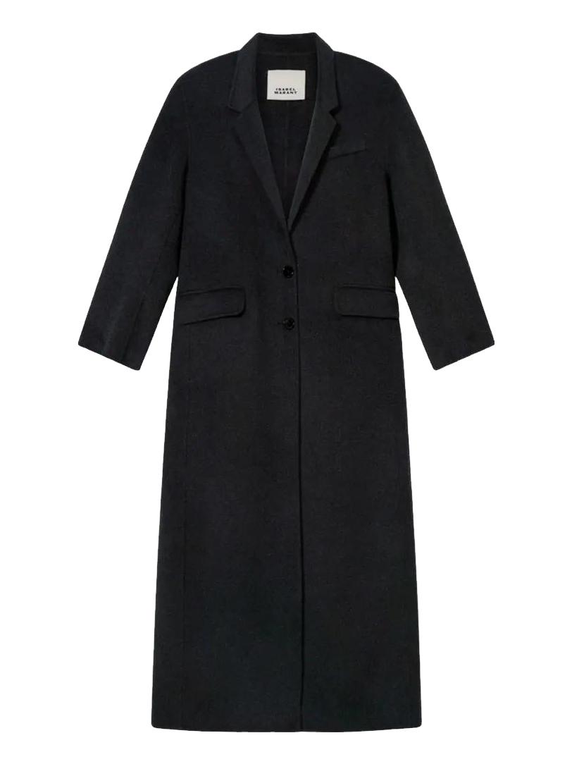 ISABEL MARANT ÉTOILE ISABEL MARANT Long Double-Faced Wool and Cashmere Coat