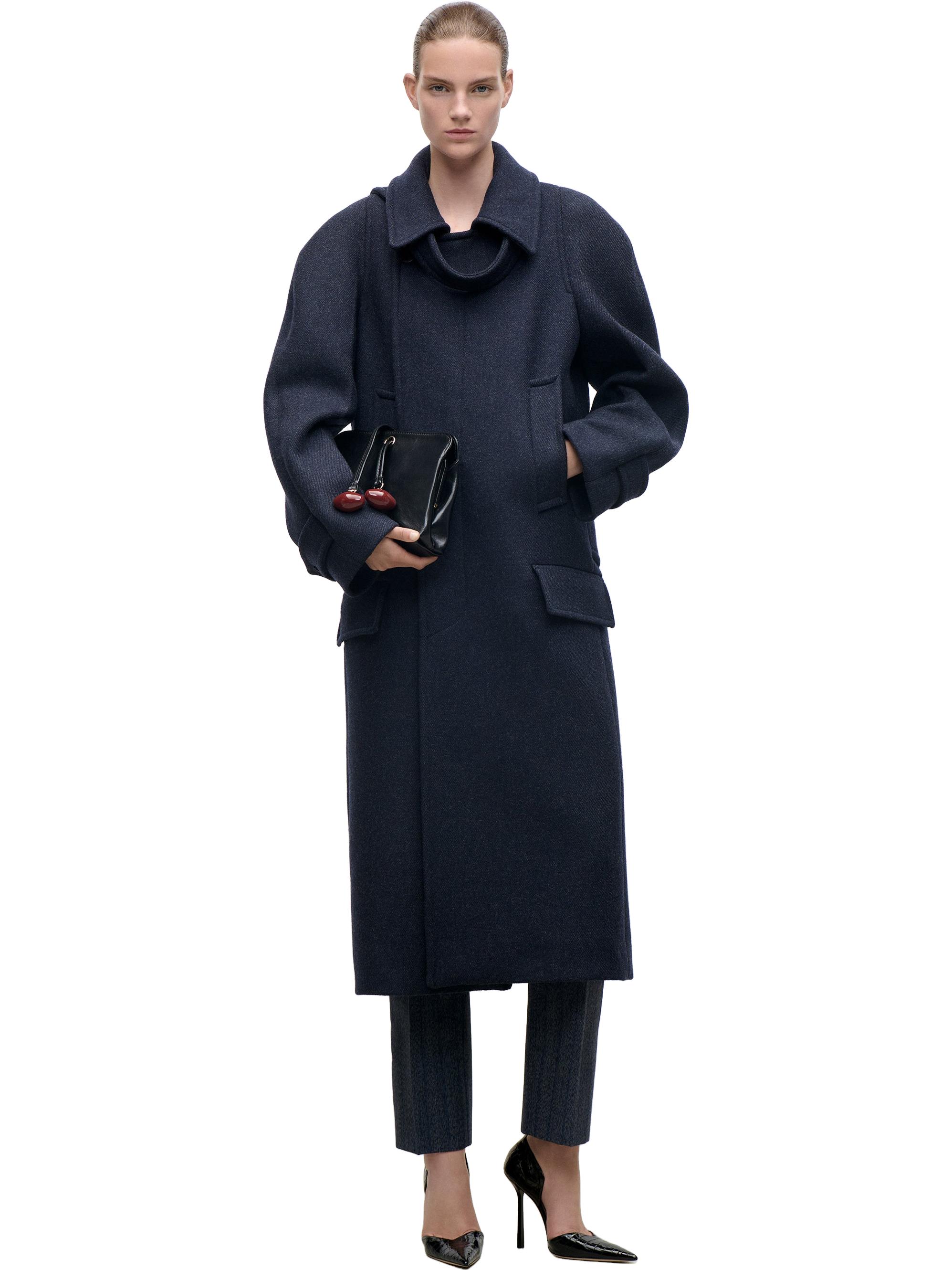 VICTORIA BECKHAM Victoria Beckham Latched Raglan Coat