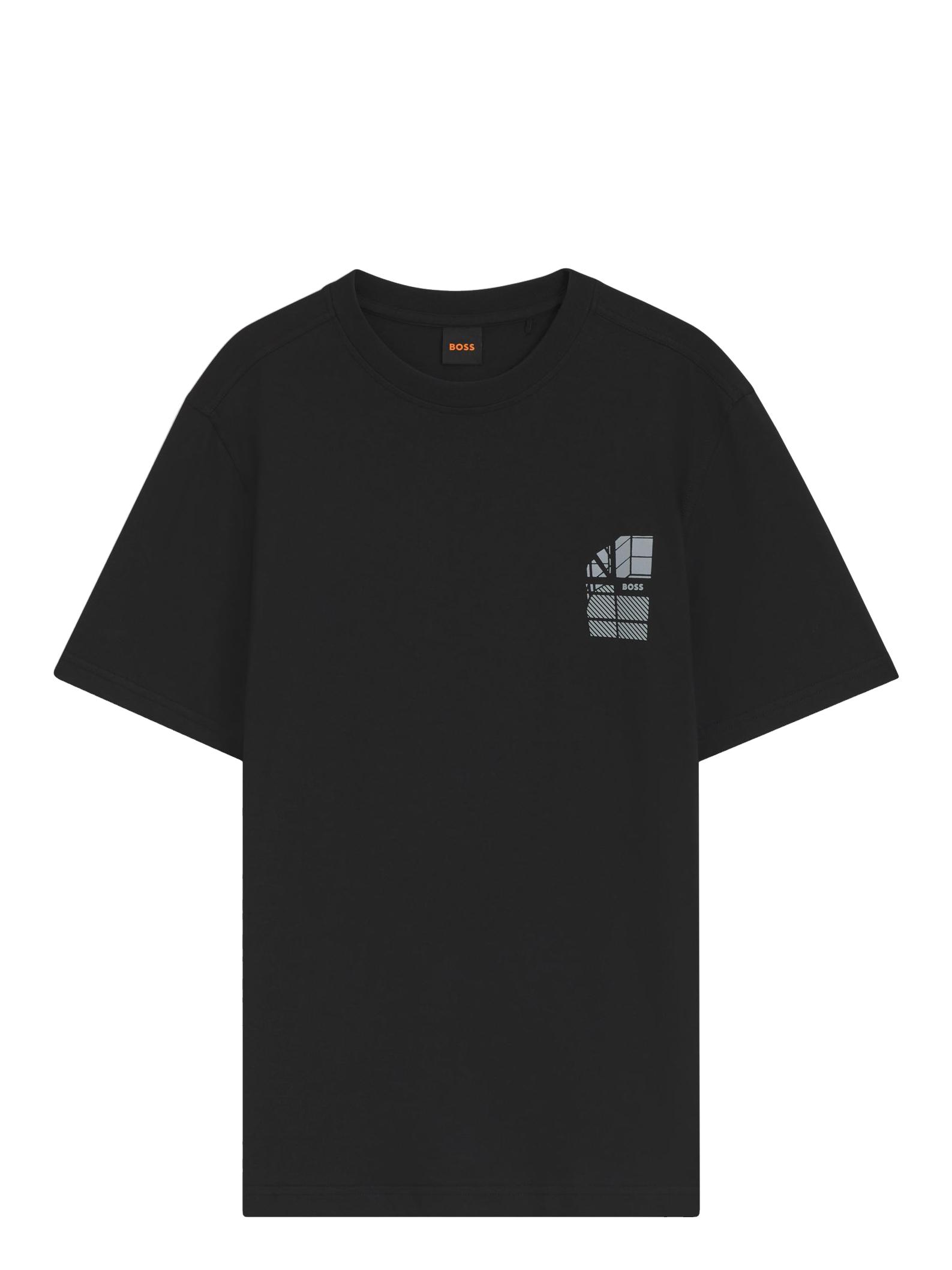 BOSS cotton-jersey t-shirt with graphic print