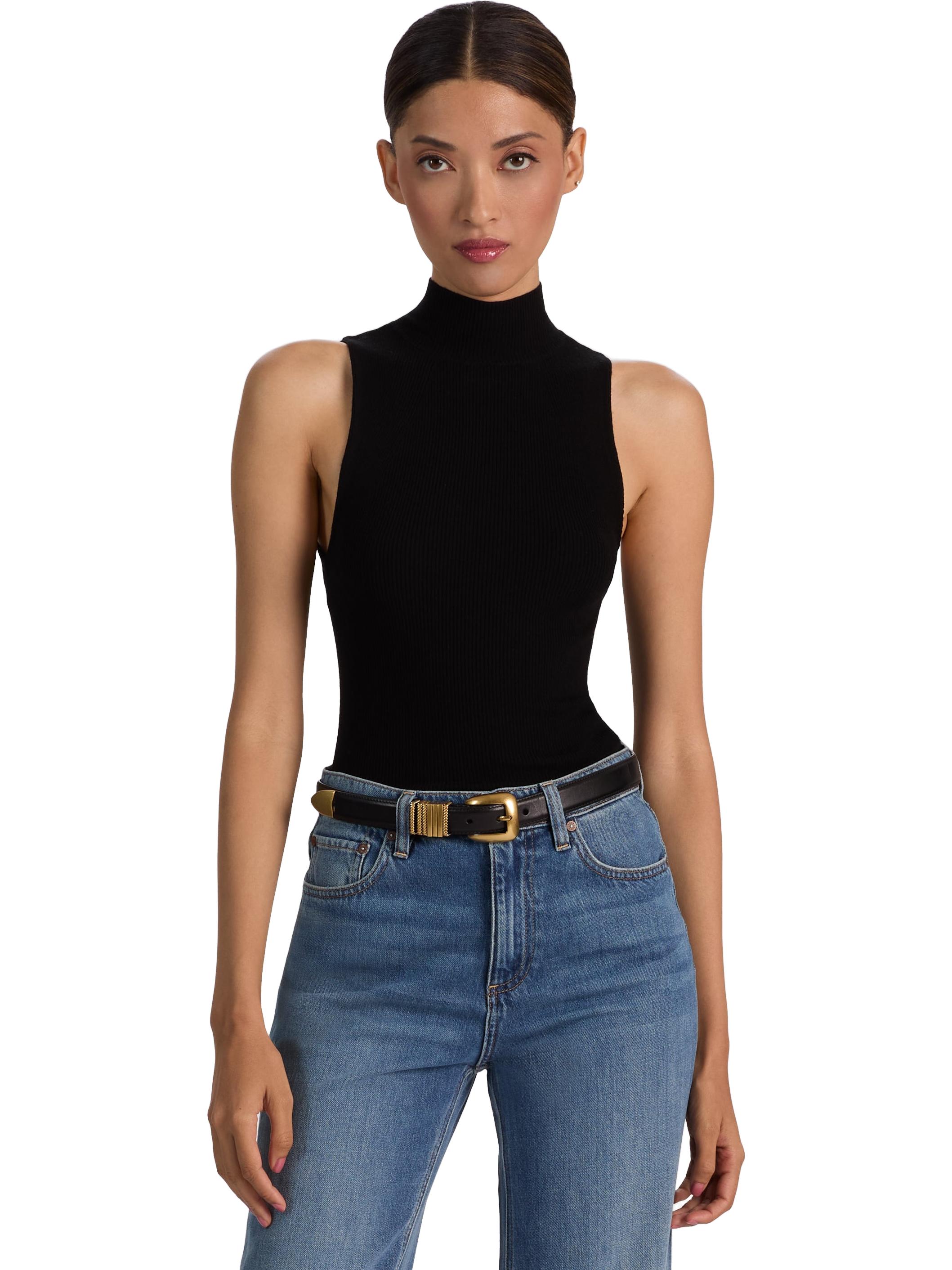 SACAI Sacai Sliced Belted Denim Jeans