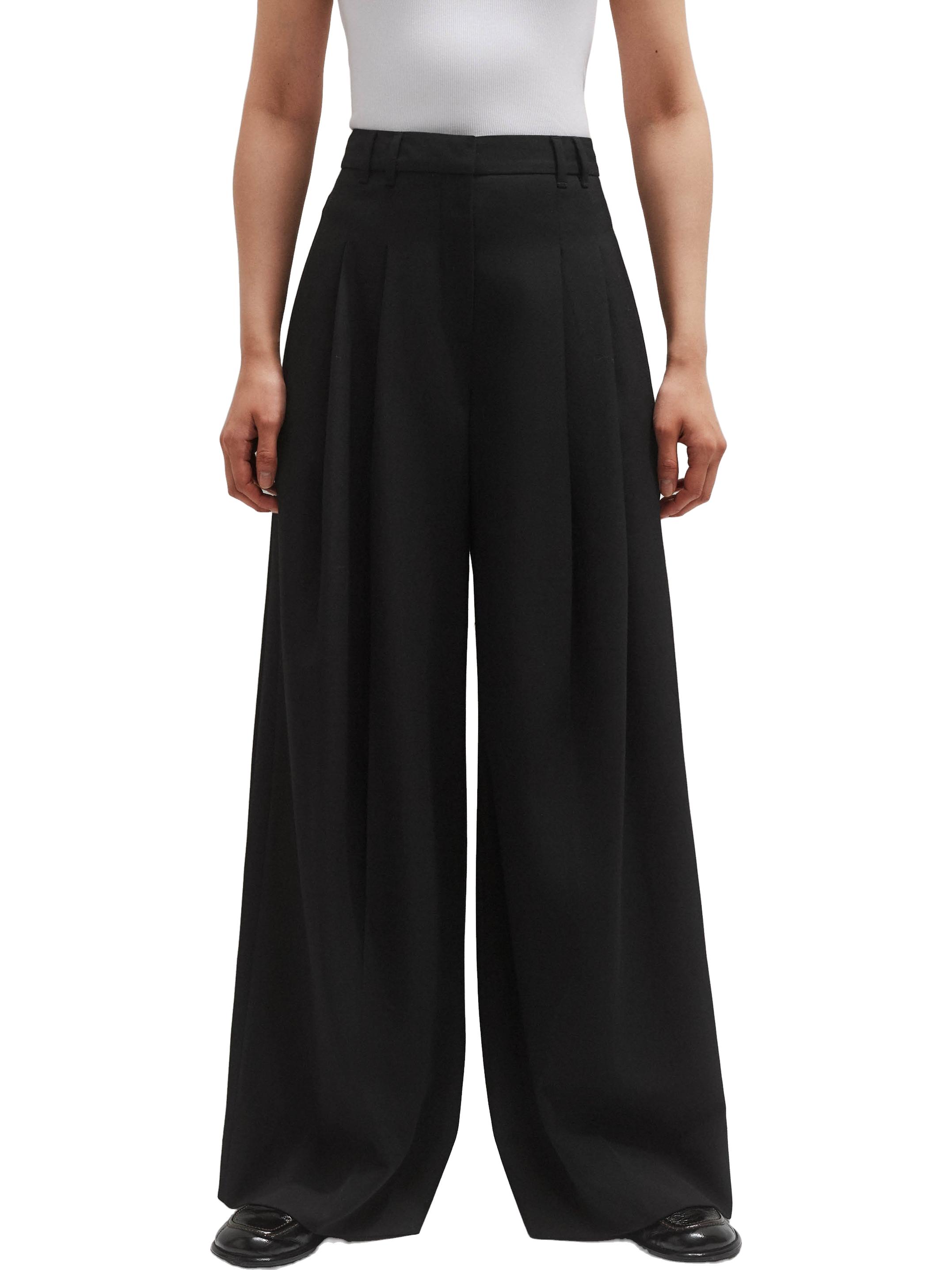 ME+EM ME+EM Wide-Leg Pleat Trousers