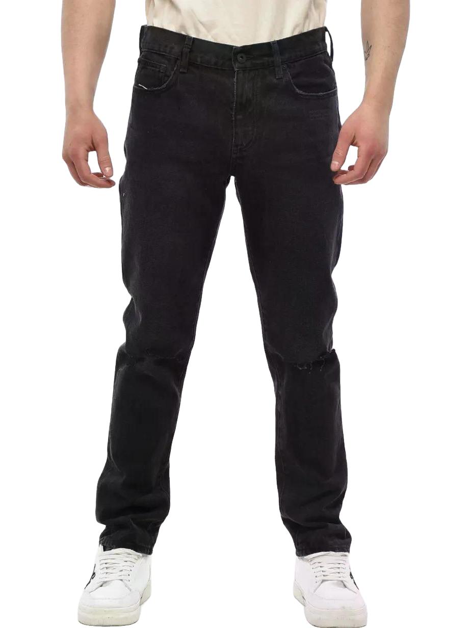 OFF-WHITE Off-White Distressed Skinny-Fit Jeans