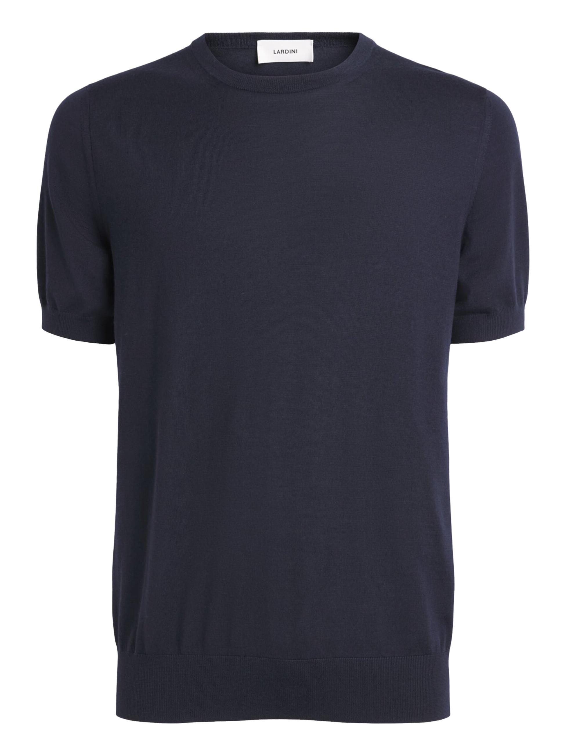 LARDINI virgin wool knitted t-shirt