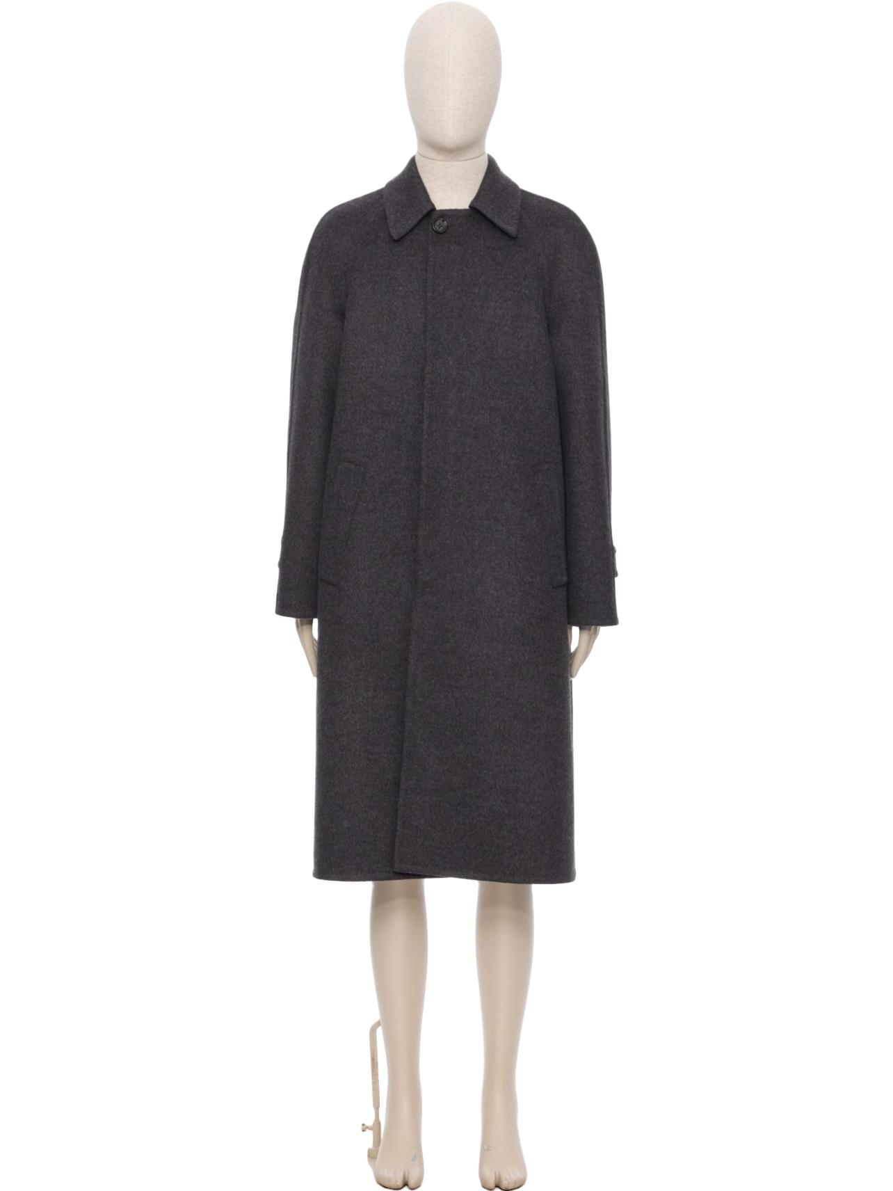 VALENTINO Valentino Button Detailed Long Coat