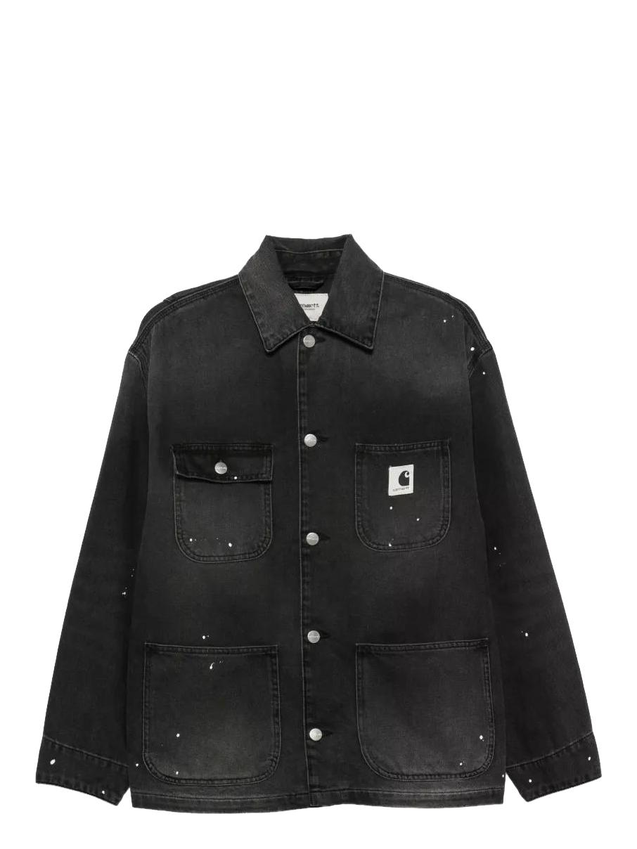 CARHARTT WORK IN PROGRESS Carhartt WIP Michigan Denim Jacket with Paint Splatter Detail