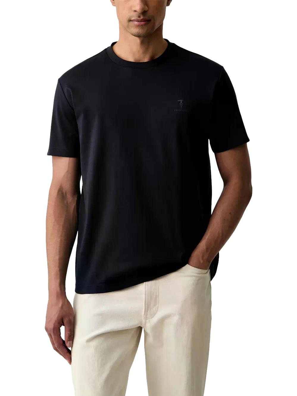 TRUSSARDI logo-print short-sleeve t-shirt