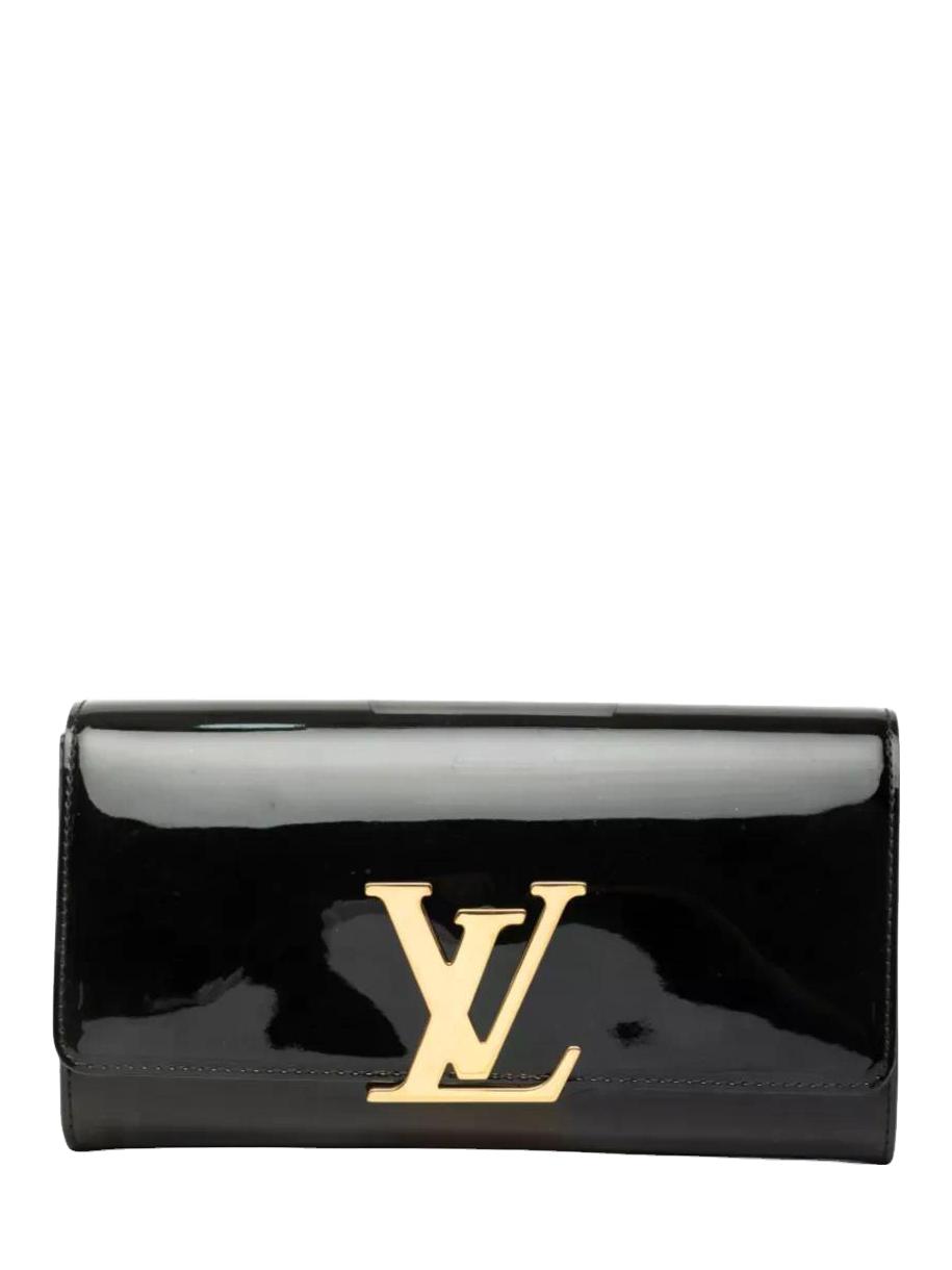 LOUIS VUITTON Louis Vuitton Vernis Louise East West Clutch Bag