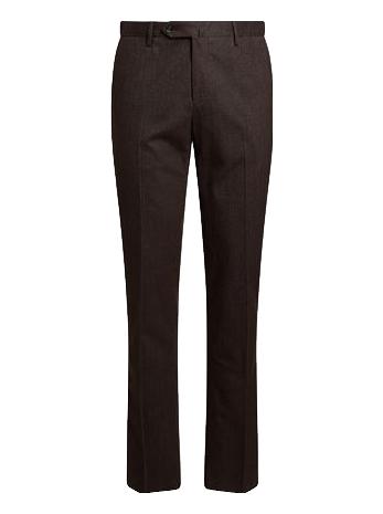 PT TORINO PT Torino Cotton Elastane Flannel Herringbone Tailored Trousers