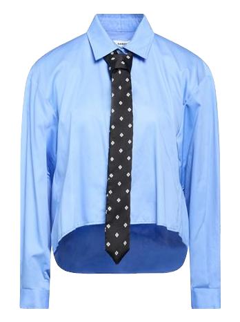 SANDRO SANDRO Cotton Shirt with Appliqué Detail