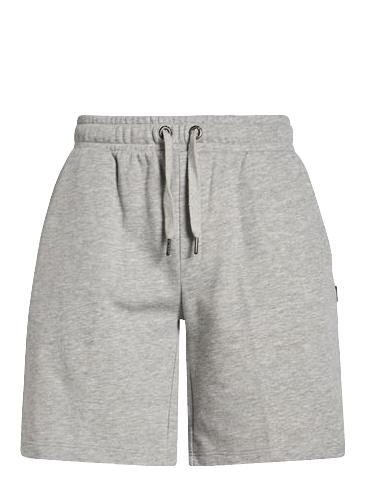 ICEBERG ICE ICEBERG Cotton & Viscose Blend Athletic Shorts with Appliqué and Embroidered Logo