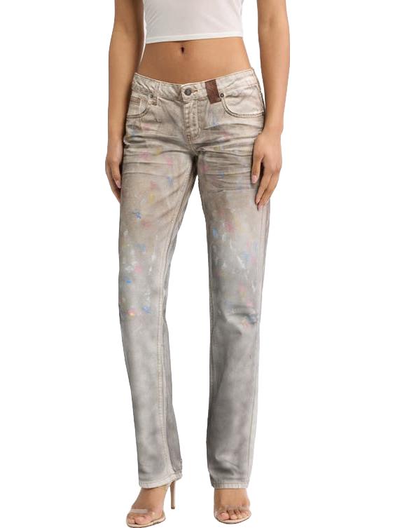 JADED LONDON Jaded London Rider Low Rise Wide Leg Jeans